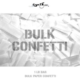 White Paper Confetti White Tissue Confetti Bulk Confetti